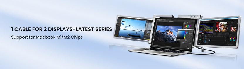 FQQ | Tri Screen & Monitor Extenders for Your Laptop