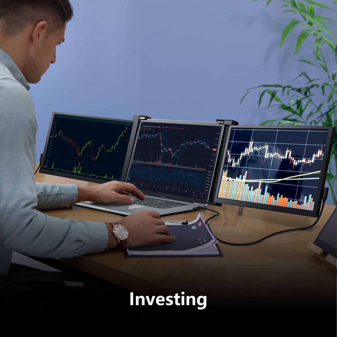 FQQ | Tri Screen & Monitor Extenders for Your Laptop