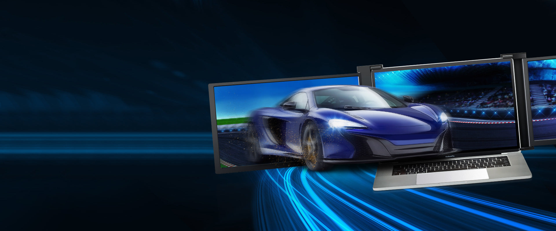 Laptop Screen Extenders & Portable Triple Monitors | FQQ